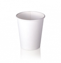 8oz S/W Cup Plain White 1000/Carton